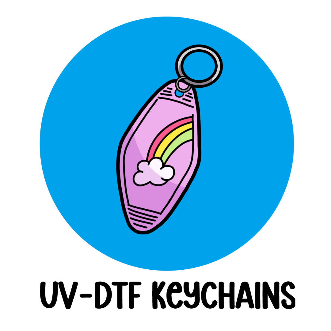 Motel Keychains - DIY – G Goodies Transfers